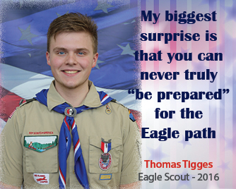 Eagle Scout – Thomas Tigges - Northeast Iowa Council
