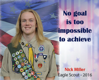 Eagle Scout – Nicholas Miller - Northeast Iowa Council
