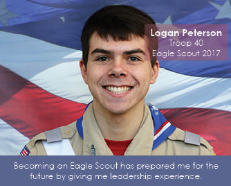 Eagle Scout – Logan Peterson - Northeast Iowa Council