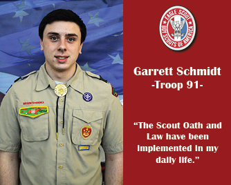 Eagle Scout – Garrett Schmidt - Northeast Iowa Council