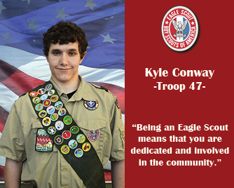 Eagle Scout – Kyle Conway - Northeast Iowa Council