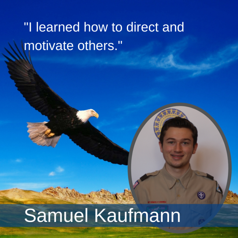 Eagle Scout Sam Kaufmann - Northeast Iowa Council