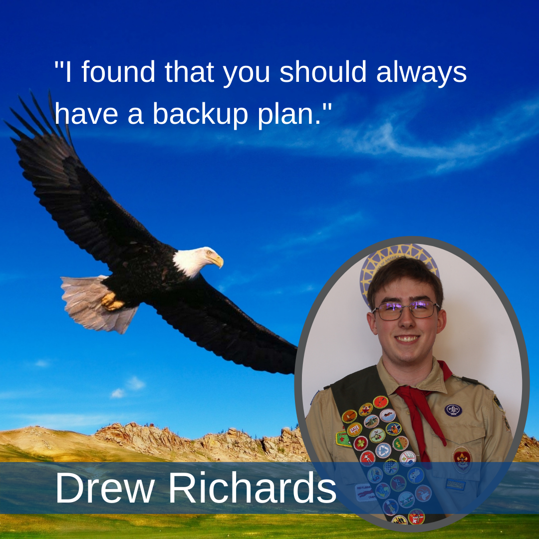 Eagle Scout Drew Richards - Northeast Iowa Council